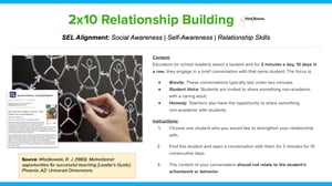 2x10 Relationship Building: How to Do It (and Why It Works!)