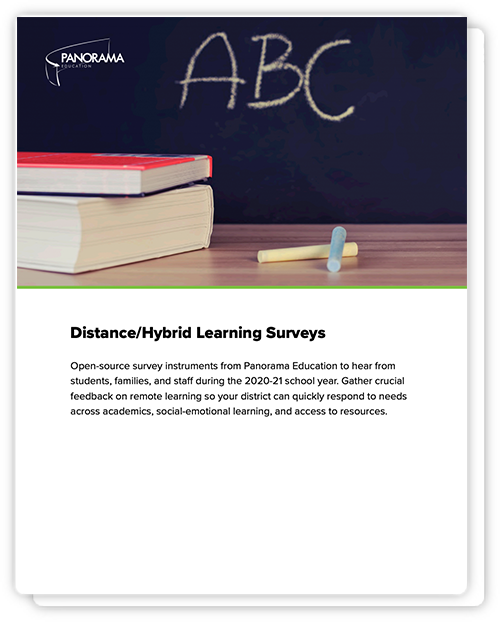How to Administer Student Surveys During Distance or Hybrid Learning
